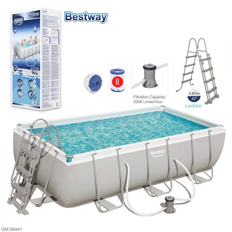 Bestway Power Steel Above Ground Swimming Pool Bestway Power Steel Above Ground Swimming Pool